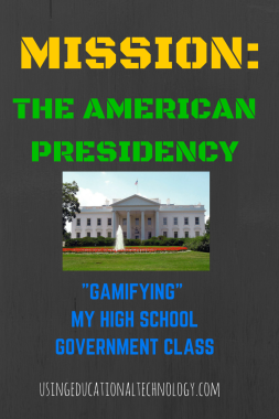 Gamifying the High School Government Class