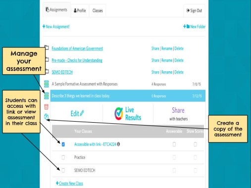 How to use Formative to Assess Student Learning