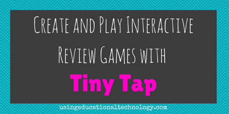 Create Educational Games with Tiny Tap