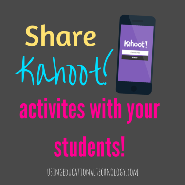 Students Can Play Review Games with Kahoot! Individually - Teaching ...