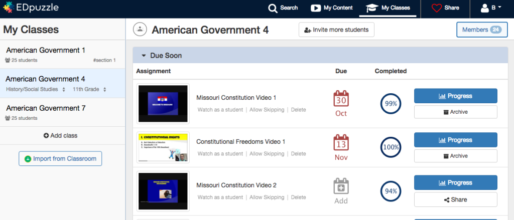EDpuzzle + Google Classroom = Awesome! - Teaching with Technology