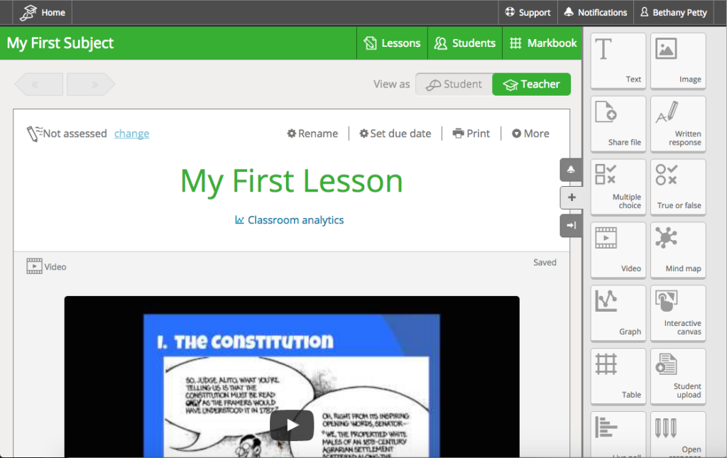 Stile: A Great Interactive Lesson Tool - Teaching with Technology