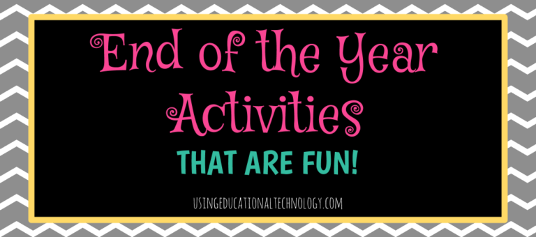 American Government: End of School Year Fun! - Teaching with Technology