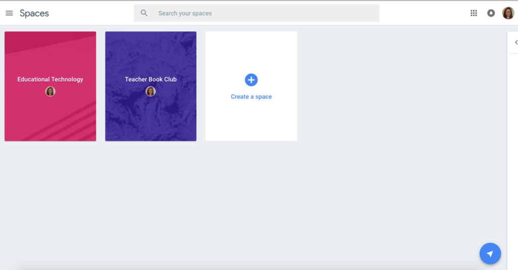 Using Google Spaces for PD - Teaching with Technology
