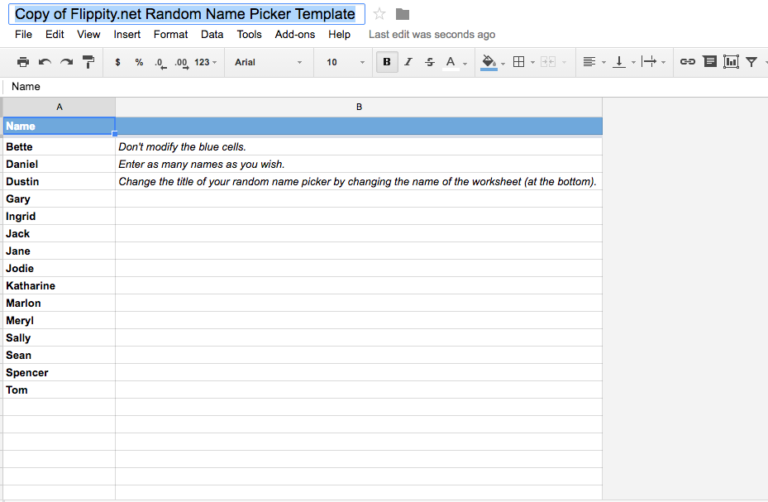 Google Forms + Flippity Random Name Picker - Teaching with Technology