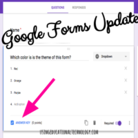NEW "Quiz" Feature Google Forms Addition - Teaching with Technology