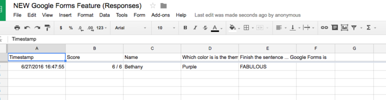 NEW "Quiz" Feature Google Forms Addition - Teaching with Technology