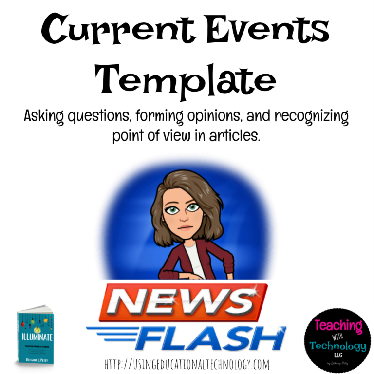 Current Events Article Template - Teaching with Technology