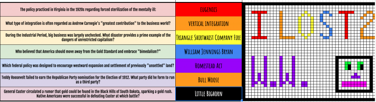 Pixel Art Review for Social Studies - Teaching with Technology