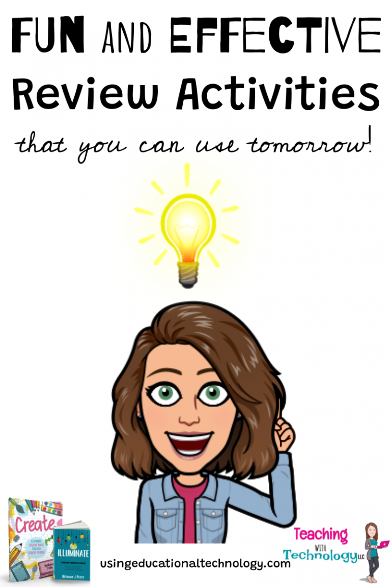 6 Fun and Effective Review Activities - Teaching with Technology